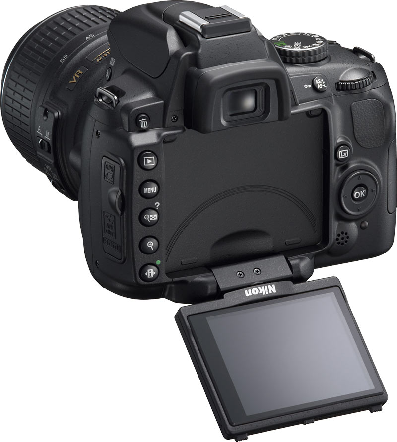 Nikon D5000 DSLR has Vari-angle LCD, HD Video | Photoxels